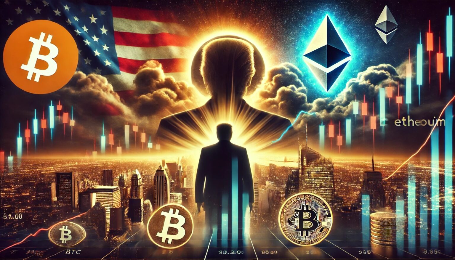 BTCとETHに重要局面、トランプ氏の関税発表で市場動揺 | meta land