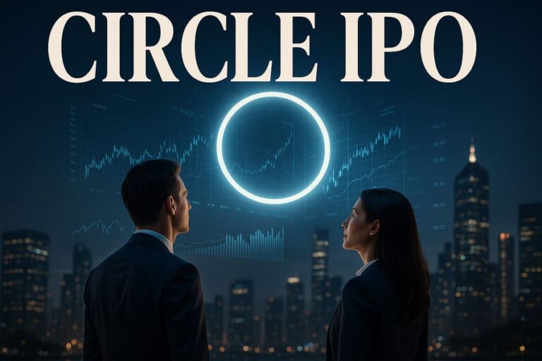 Circle株が急騰｜NYSE上場初日でIPO価格から約170％上昇 | meta land