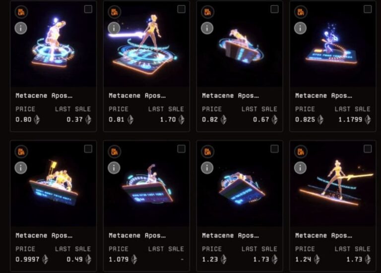 MetaCene(メタシーン)とは？NFTゲームの特徴や始め方、稼ぎ方を解説 | meta land